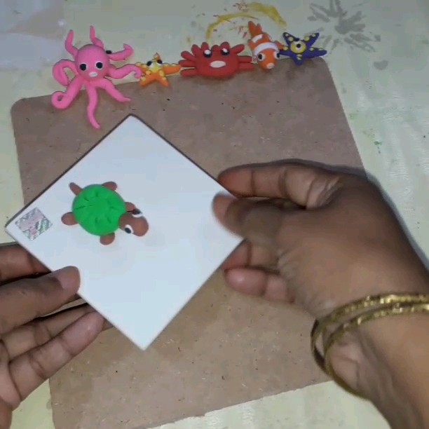 How to make a clay turtle # making tortoise with supper clay #diy ...