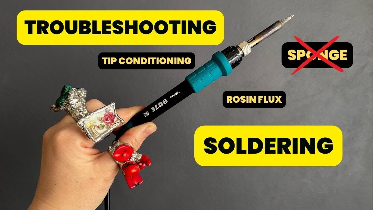 Having trouble with your soldering iron? Watch this! - YouTube