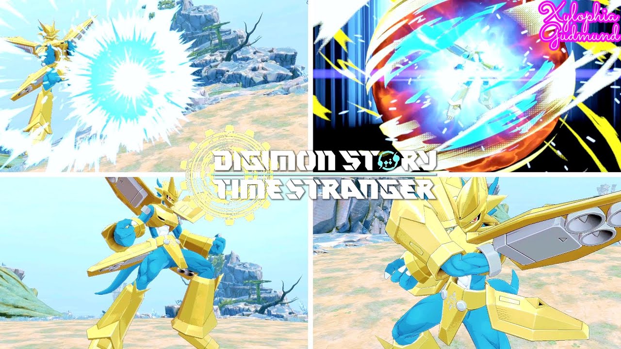 『Xylophia Gudmund』 Veemon to Magnamon Evolution Line - YouTube