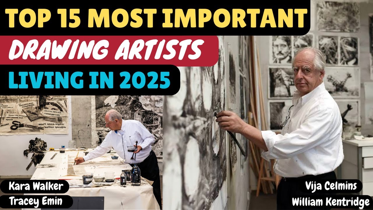 TOP 15 MOST IMPORTANT CONTEMPORARY DRAWING ARTISTS TODAY - YouTube