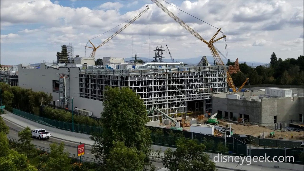 Disneyland: Star Wars: Galaxy's Edge Construction Site (11/03) from ...