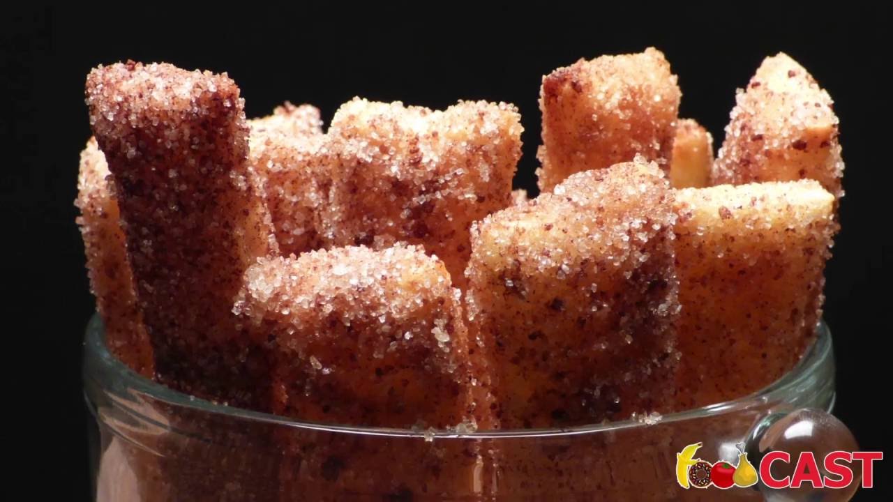 PUFF PASTRY CHURROS - YouTube
