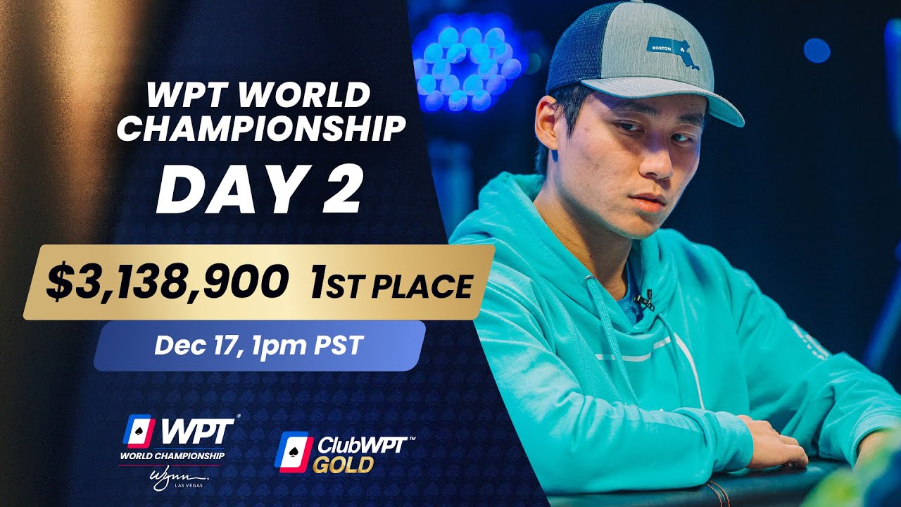 $23,000,000 WPT World Championship - Day 2 - YouTube