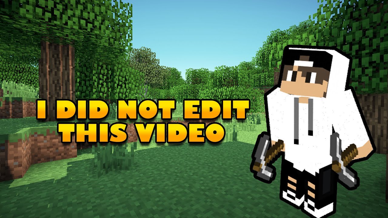 I DID NOT EDIT THIS VIDEO - YouTube