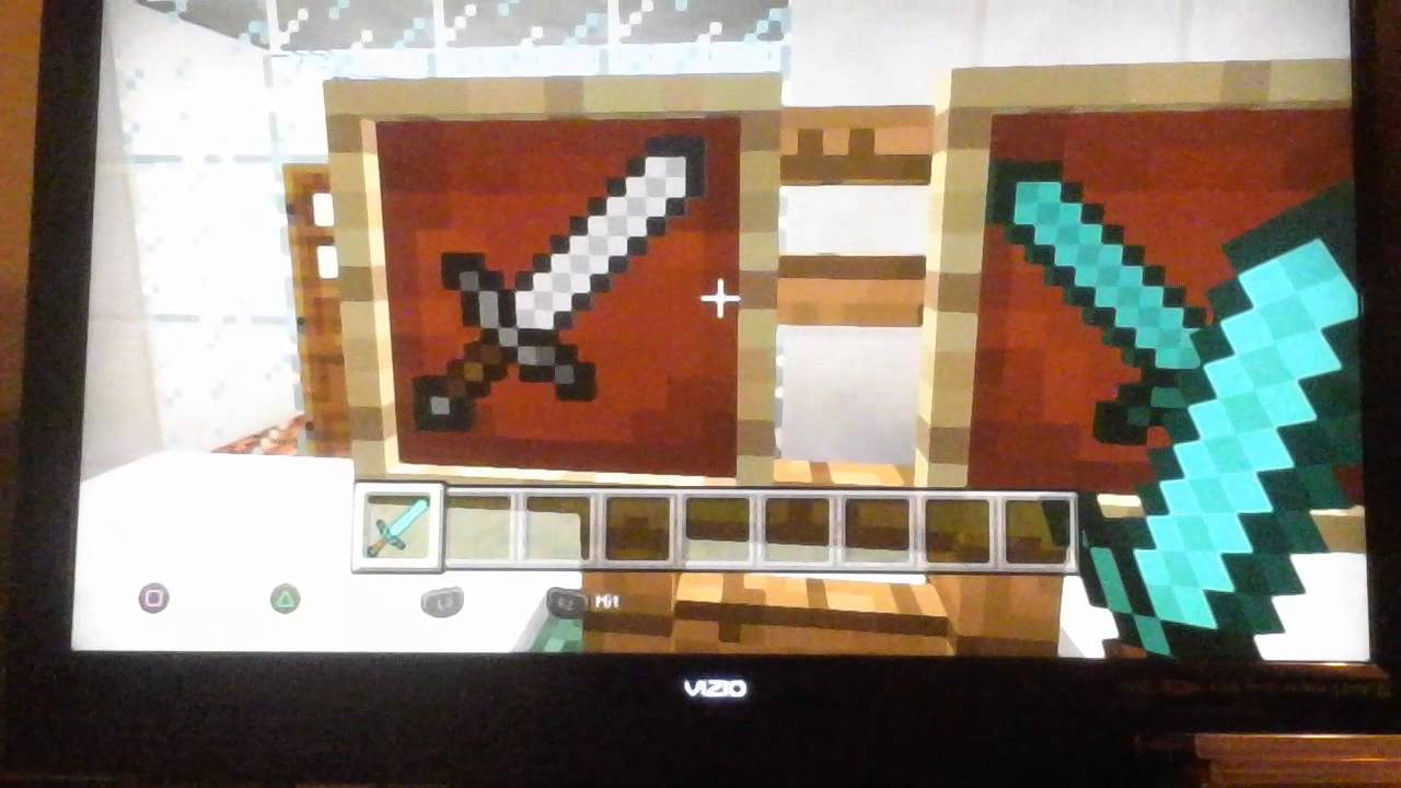 Minecraft PS3 Battle Arena - YouTube