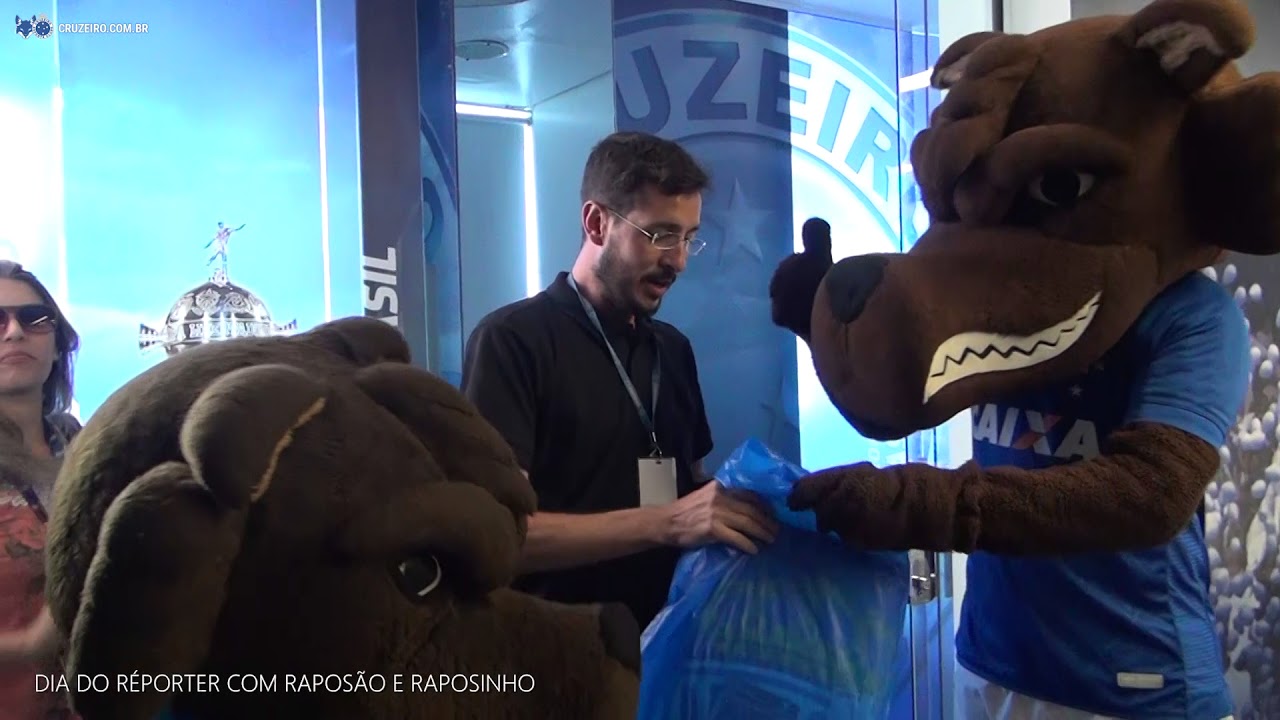 16/02/2018 - Raposão e Raposinho no Dia do Repórter - YouTube