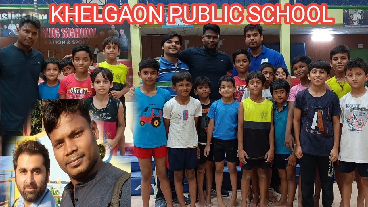 || KHELGAON PUBLIC SCHOOL 🏫 || GYMNASTICS TRAINING CENTRE || IGGP ...
