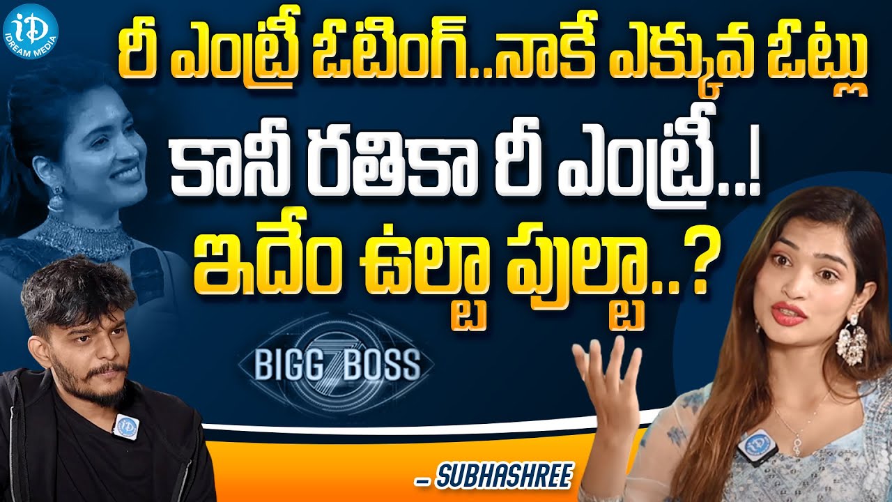 Bigg Boss Subhashree Latest Exclusive Interview After Being Eliminated ...