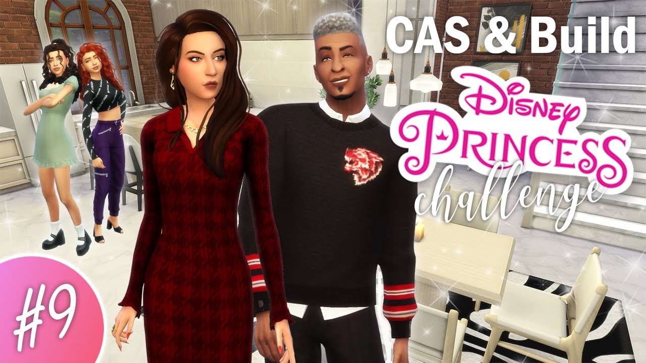 Disney Princess Challenge | Cinderella | #9 CAS + Build - YouTube