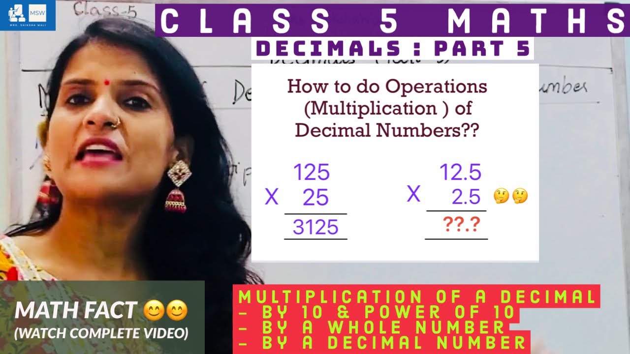 Decimals Class 5 Part 5 Maths Multiplication Of Decimals By decimals-class-5-part-5-maths-multiplication-of-decimals-by