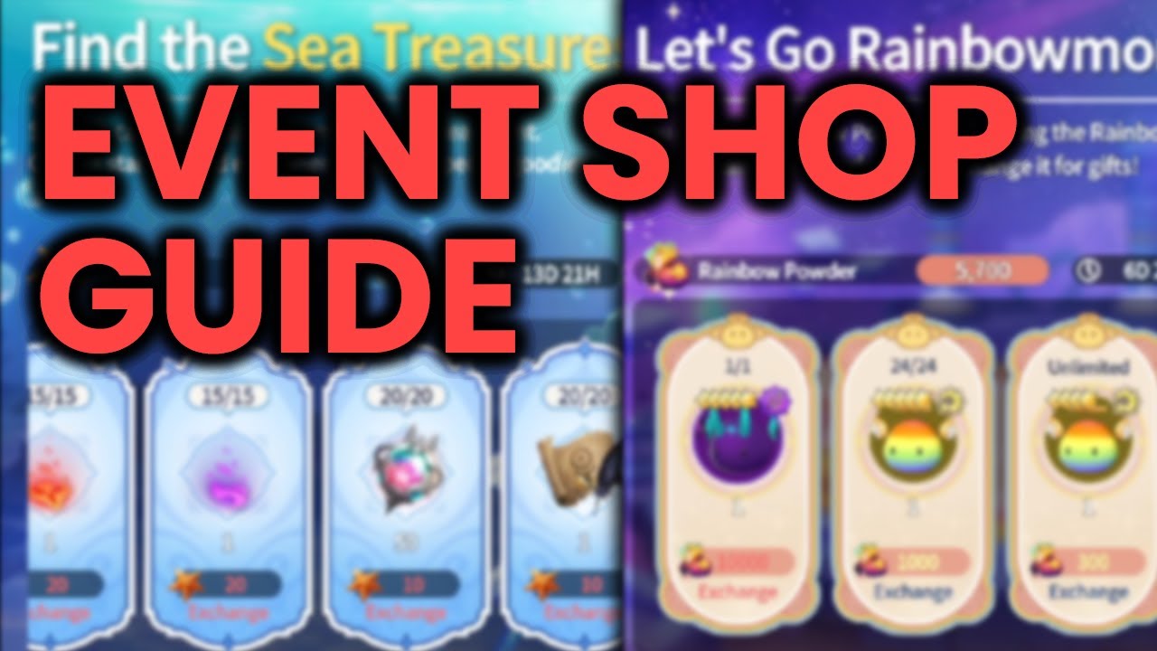 FIND THE SEA CREATURES & RAINBOWMON EVENT GUIDES | Summoners War ...