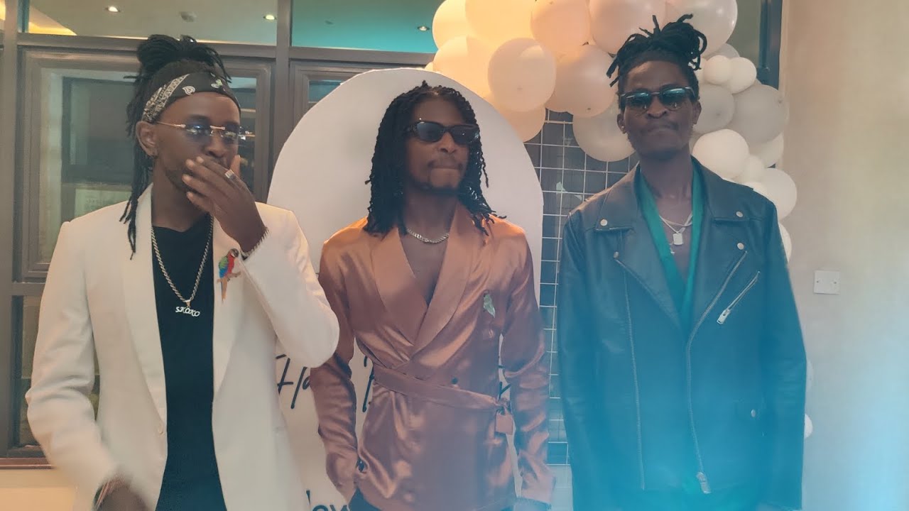 HART THE BAND ARRIVE AT BETTY KYALO MULTI MILLION BIRTHDAY PARTY ...