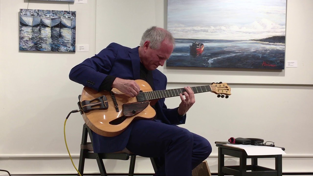 Bill Coon solo guitar, 5 Oct 2018 Deer Lake Gallery, Burnaby, BC - YouTube