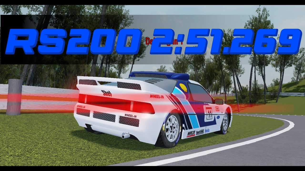 Ford RS200 2:51.269 Japan | WRC Roblox - YouTube