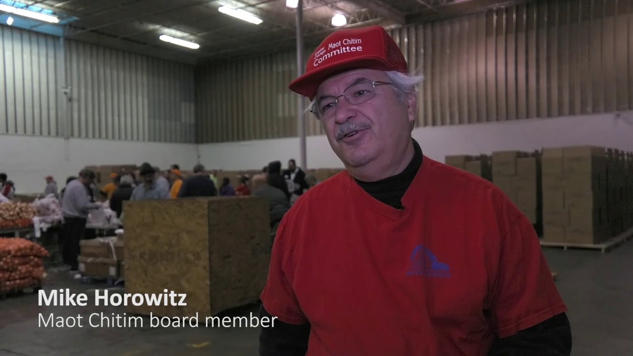 Maot Chitim - Delivering Passover Meals - YouTube