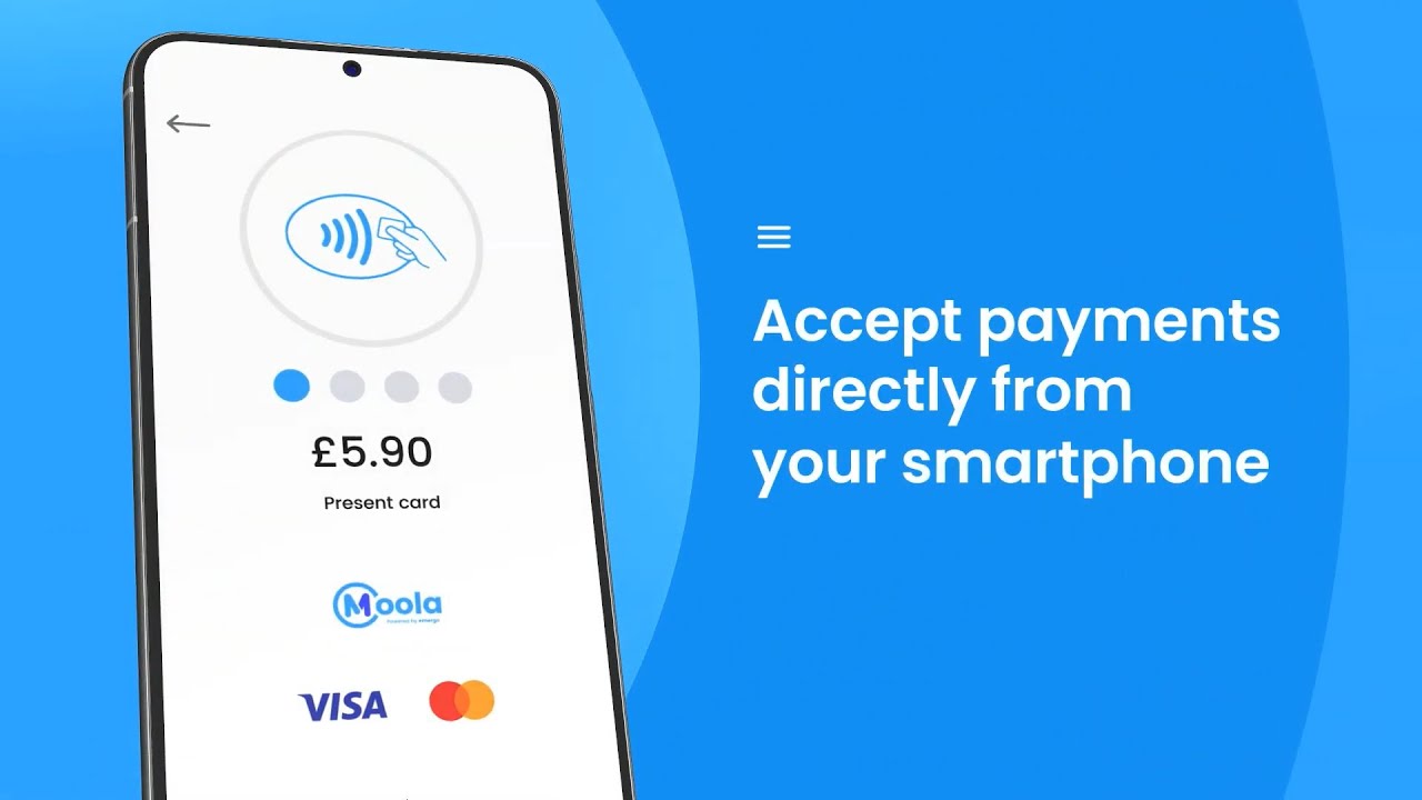 Moola - Finally, you can use your mobile phone as a card machine! - YouTube