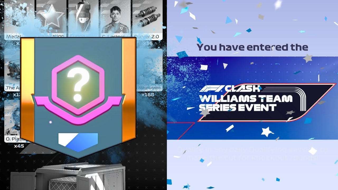 THE BEST AND THE WORST? | Williams Team Series Rewards | F1 CLASH 24 ...