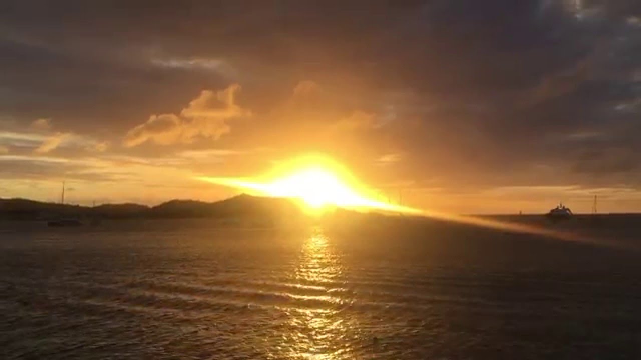 Sunset in St Martin - YouTube