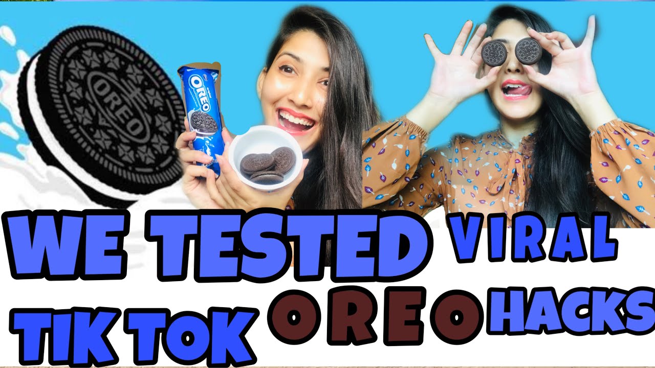 WE TESTED VIRAL TIK-TOK OREO HACKS *SHOCKING😳*| We tested viral oreo ...