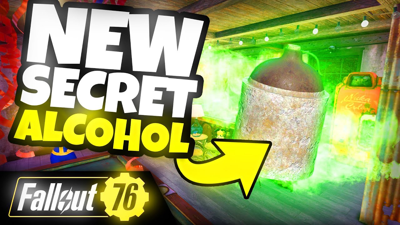 Awesome New Alcohol!!! Vintage Toxic Gin - Fallout 76 Steel Reign - YouTube