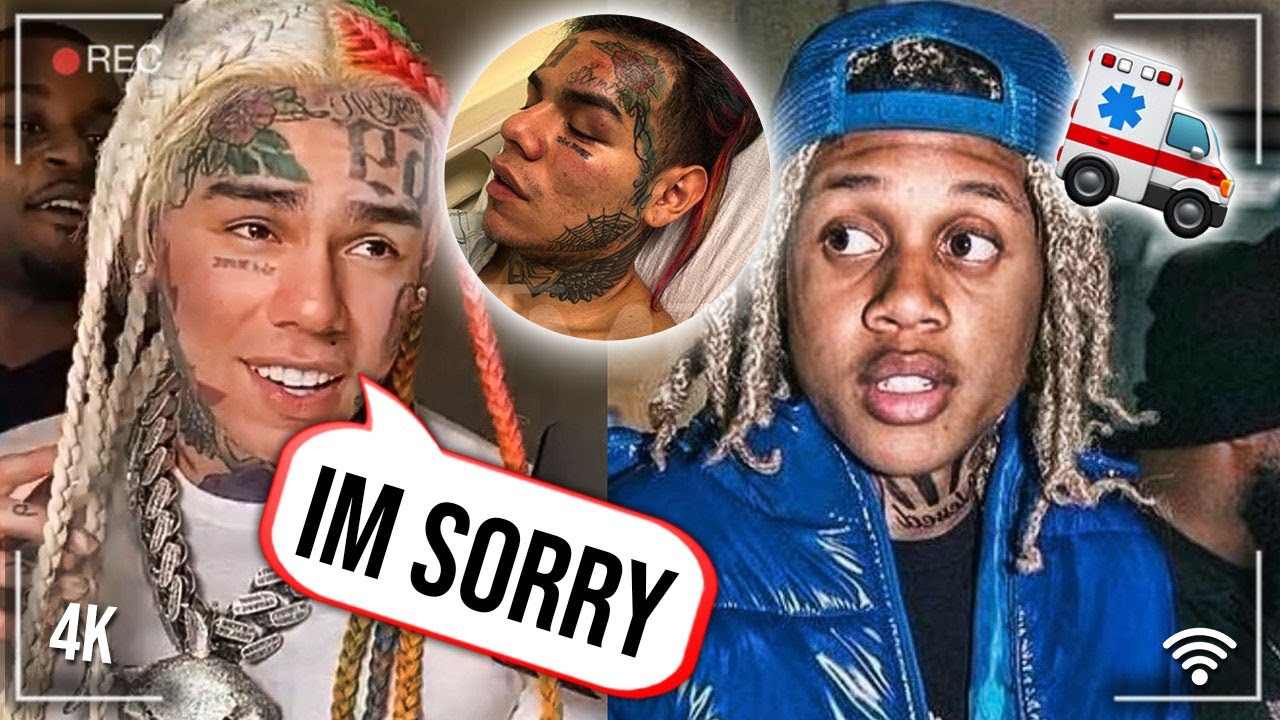 6ix9ine Gets P👊nched FOR 'King Von' jacket on Fake Lil Durk 'Perkio ...