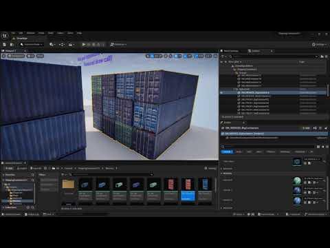 Shipping Containers V1 Unreal engine 5 - YouTube