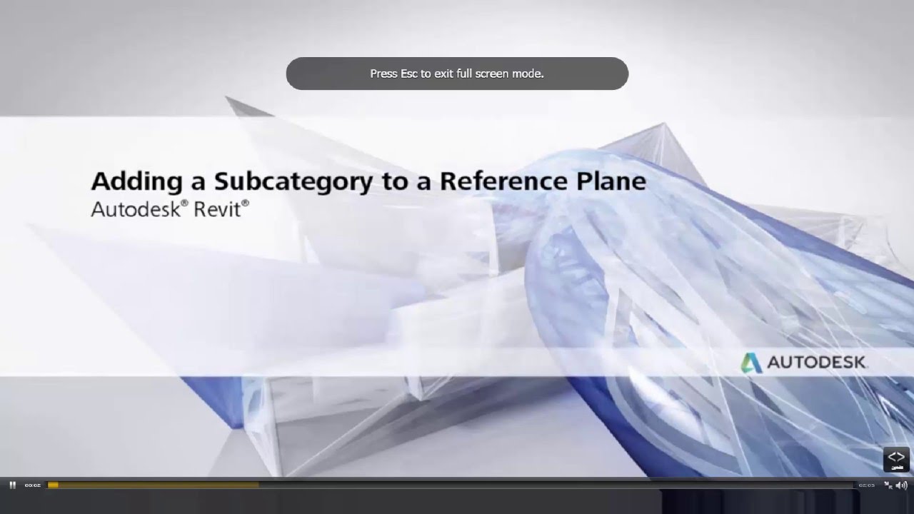 10 Revit 2017 New Feature _ Adding a Subcategory to a Reference Plane ...