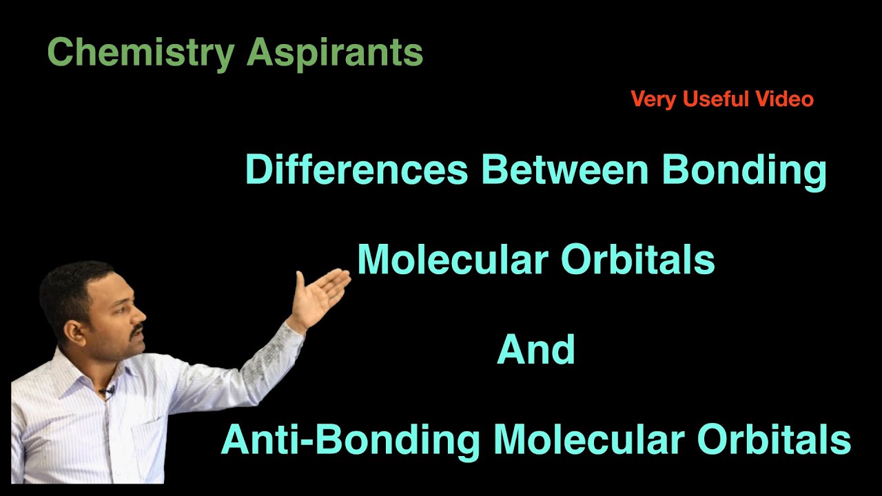 Differences Between Bonding Molecular Orbital & Anti-Bonding Molecular Orbital ...
