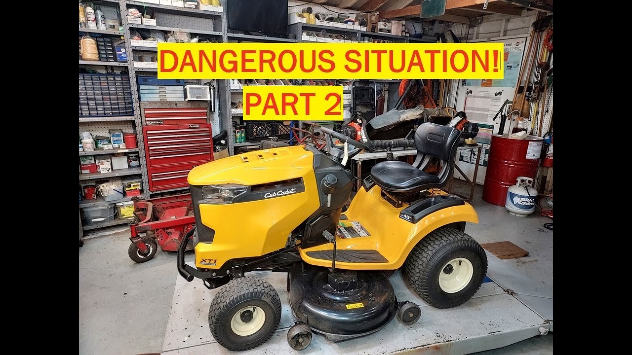 Cub Cadet XT1 Riding Mower | Bad Fuel Leak Part 2 - YouTube