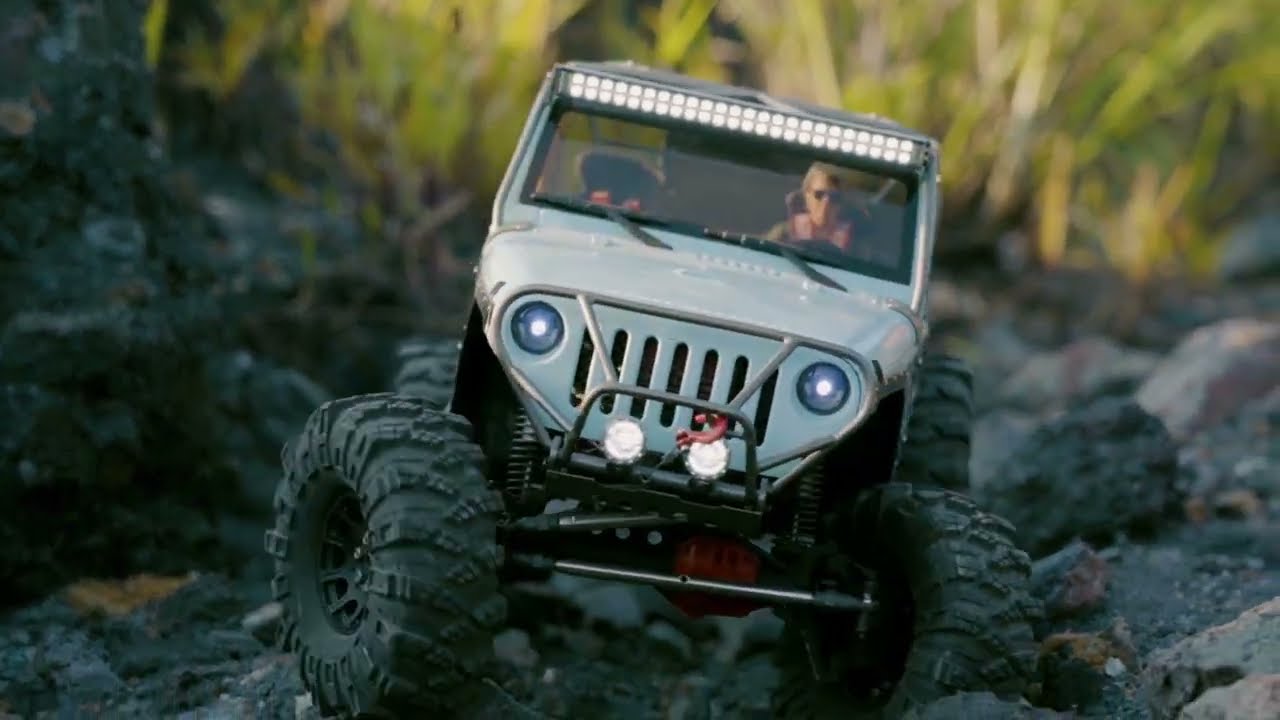 1/10 Scale Rc Jeep 4x4 Off Road Extreme - SCX10 III Wrangler Rubicon ...
