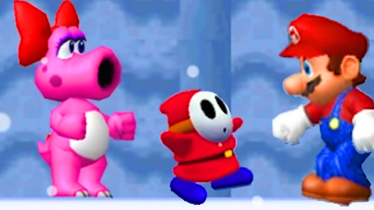 Newer Super Mario Bros. 2+ Walkthrough #04 Winter Levels - YouTube