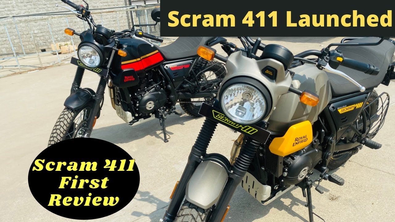 Royal Enfield Scram 411 Full Review | Himalayan Scram 411 - YouTube