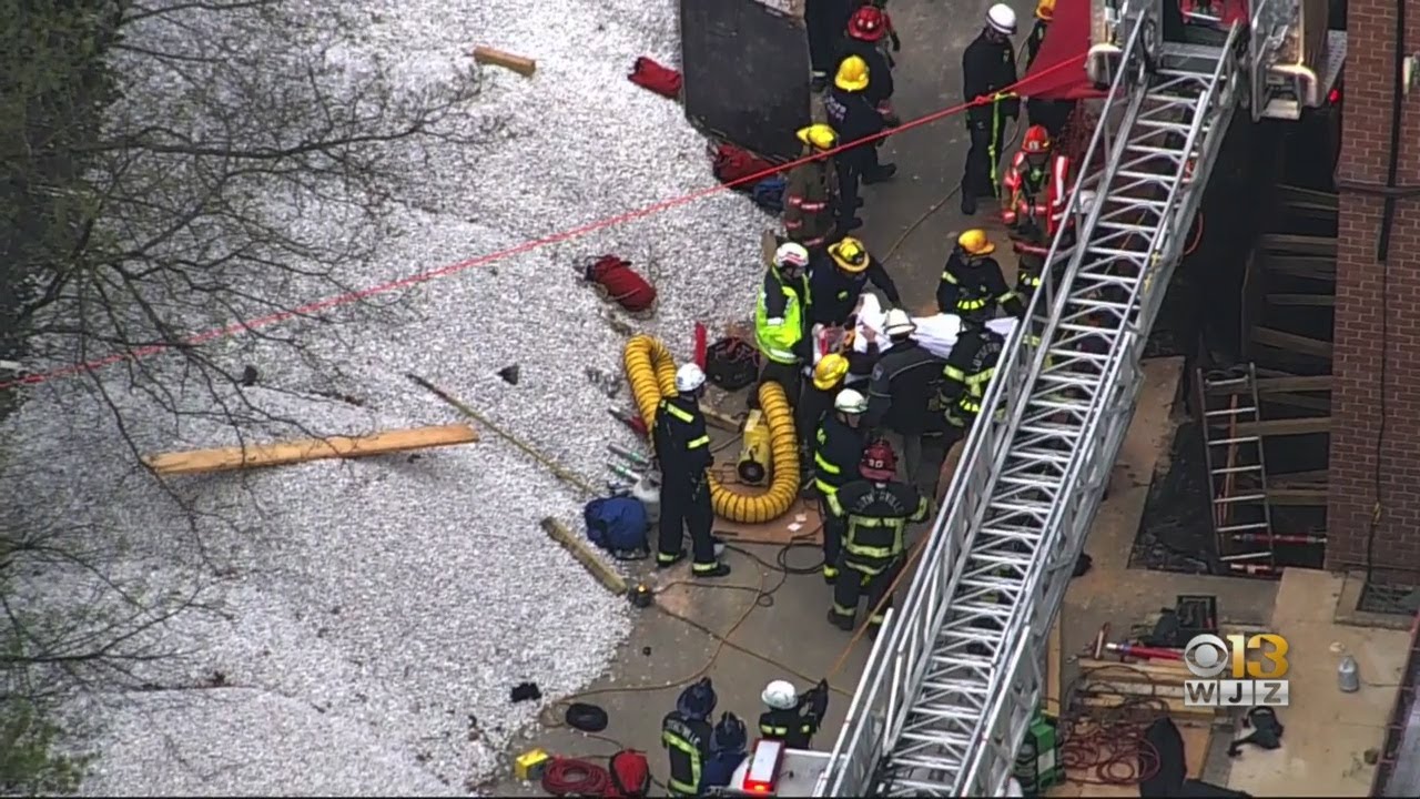Man Pulled From Trench In Baltimore County - YouTube