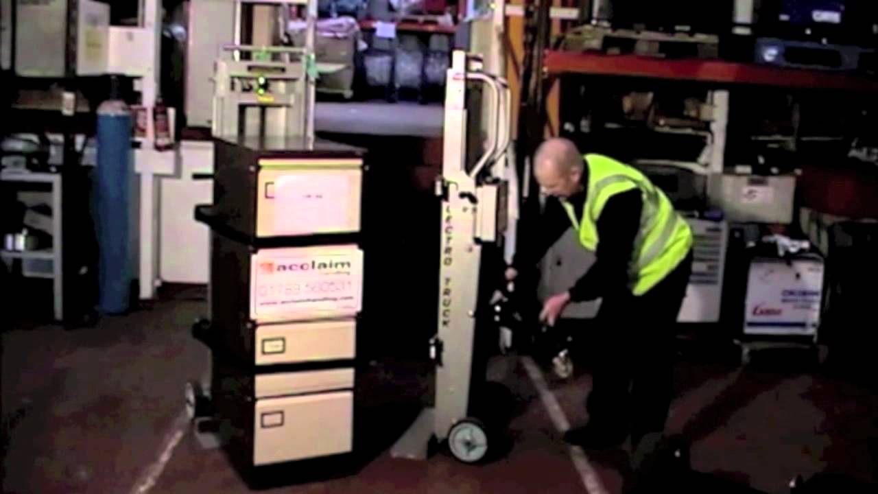 Lectro Truck 6512E Powered Stairclimber - YouTube