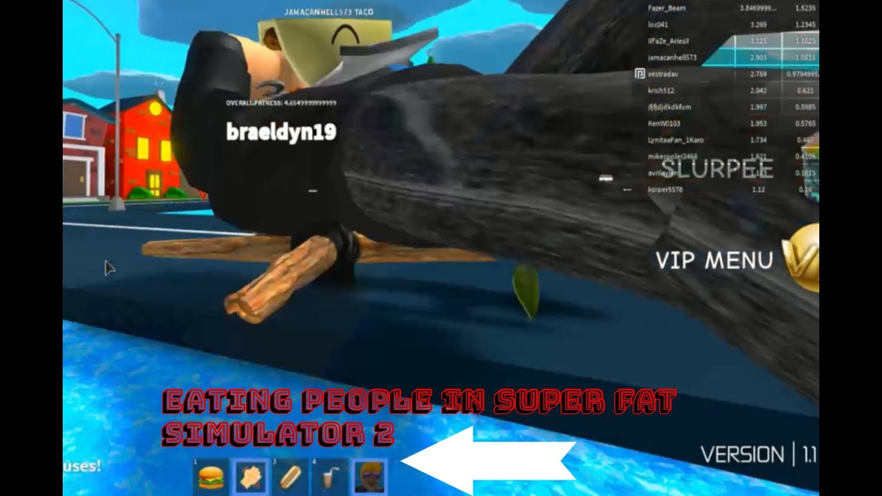 Roblox #8 | Eating PEOPLE!?! - Super Fat Simulator 2 | Roblox - YouTube