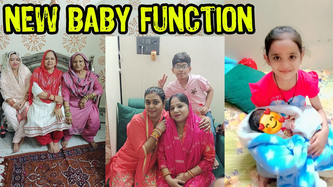 Didi ke Ghar hua Chota Babu | Chhathi Function🥰 | MEHAK JIYA VLOGS ...