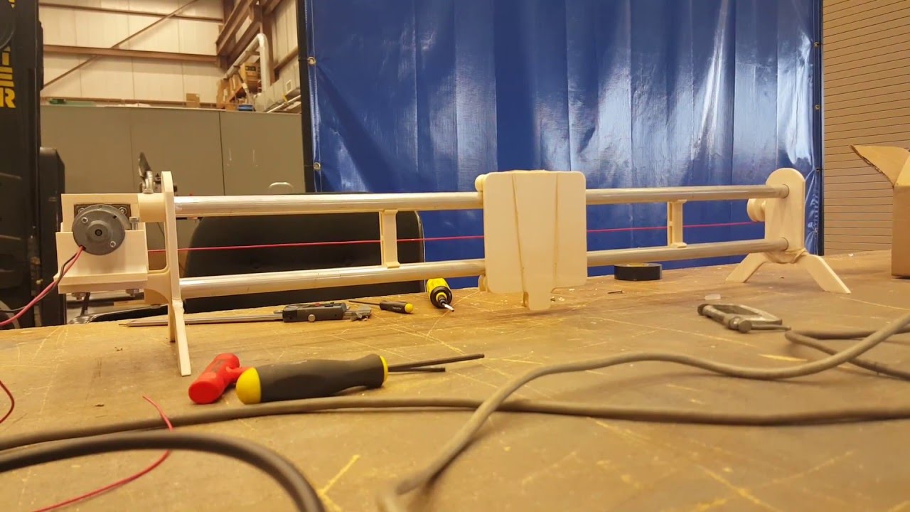 camera slider prototype - YouTube