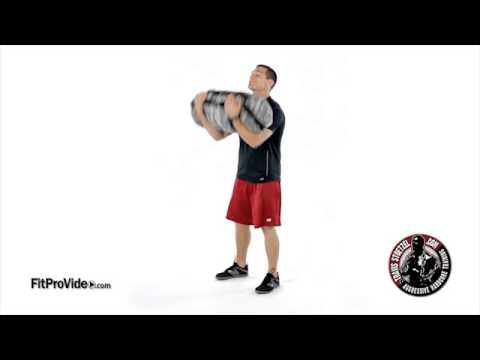Sandbag Power Clean - YouTube