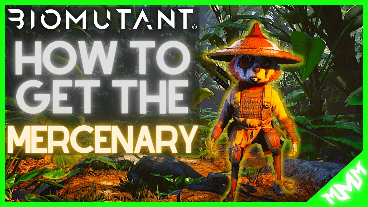 BIOMUTANT GUIDE : How to get the Biomutant Mercenary Class - YouTube