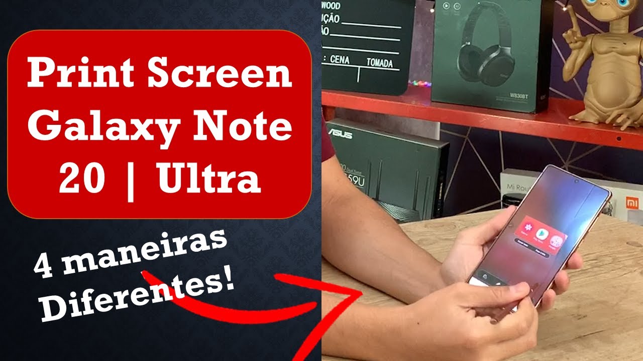 Print Screen no Samsung Galaxy Note 20 Ultra - YouTube