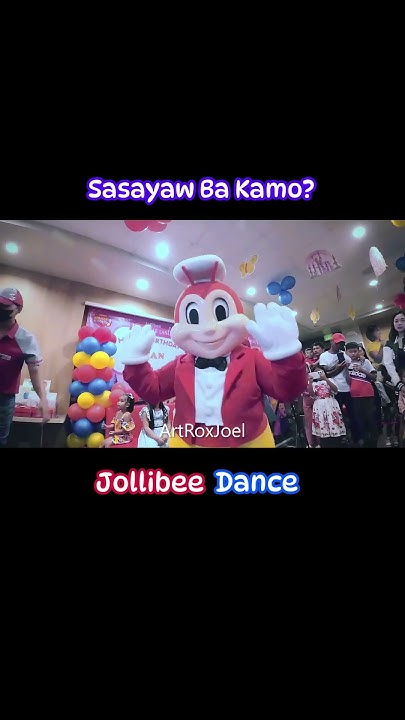 Bawal Hindi Marunong Sumayaw🤔Pag God Parents sa Jollibee Party,🎈Jollibee Dance,🥳Bida Ang Saya ...
