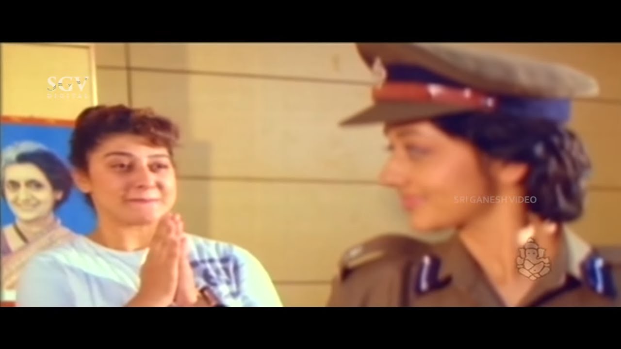 Criminal Malashree Gets Police Training With Men | Lady Police Kannada ...