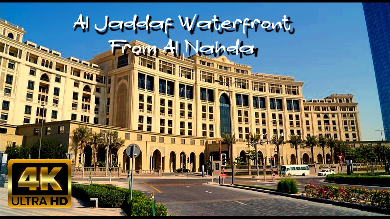Jaddaf Waterfront from Al Nahda | Driving Tour | 4K | Dubai UAE - YouTube