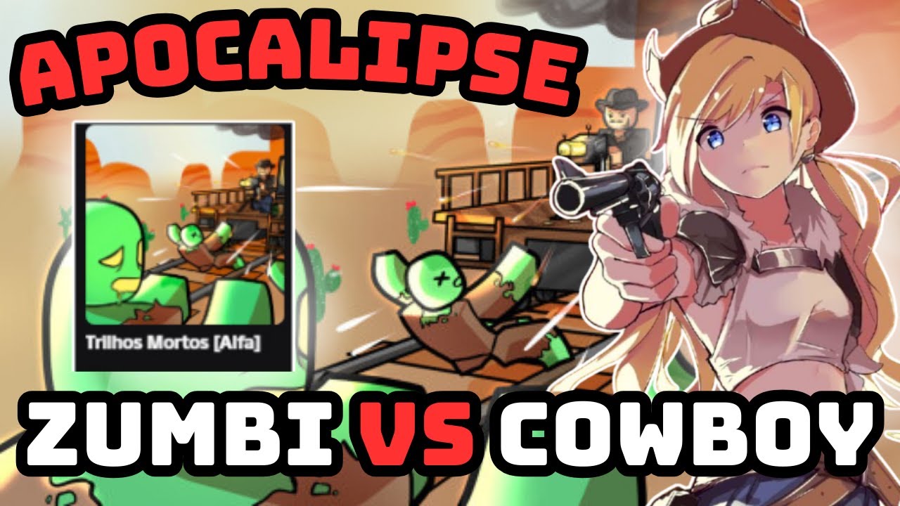 Eu Joguei COWBOYS vs ZOMBIES no ROBLOX e Descobri o MELHOR - YouTube