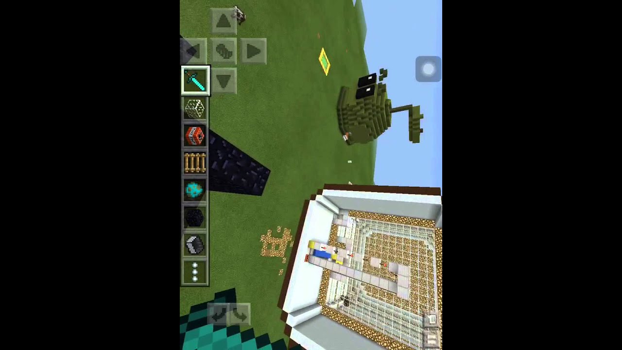 PvZ 2 In Minecraft PE ! Coconut cannon + Cabbage Pult - YouTube