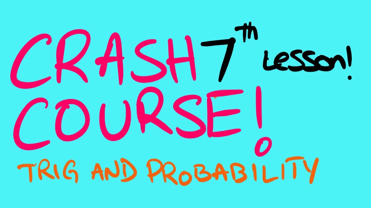 O level math crash course Lesson 7 | Trig, Probability - YouTube