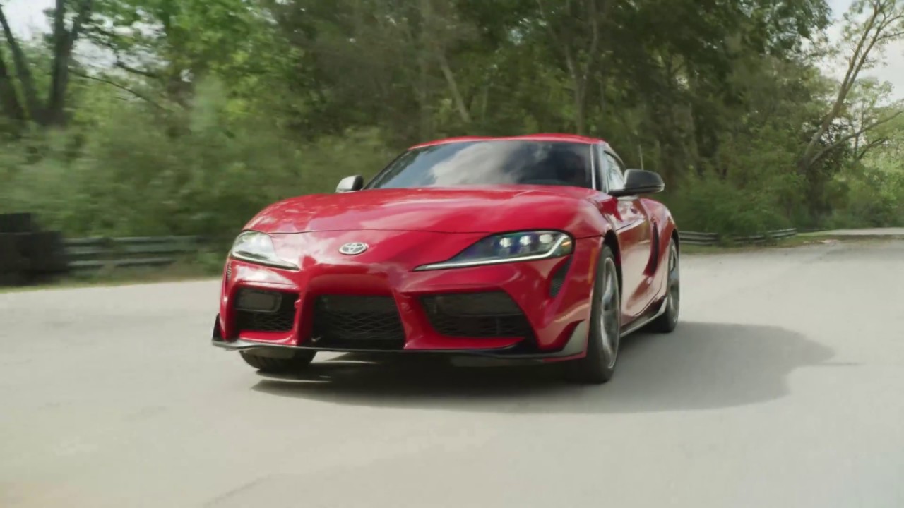 2020 Toyota Supra Headlights & Tail Lights - YouTube