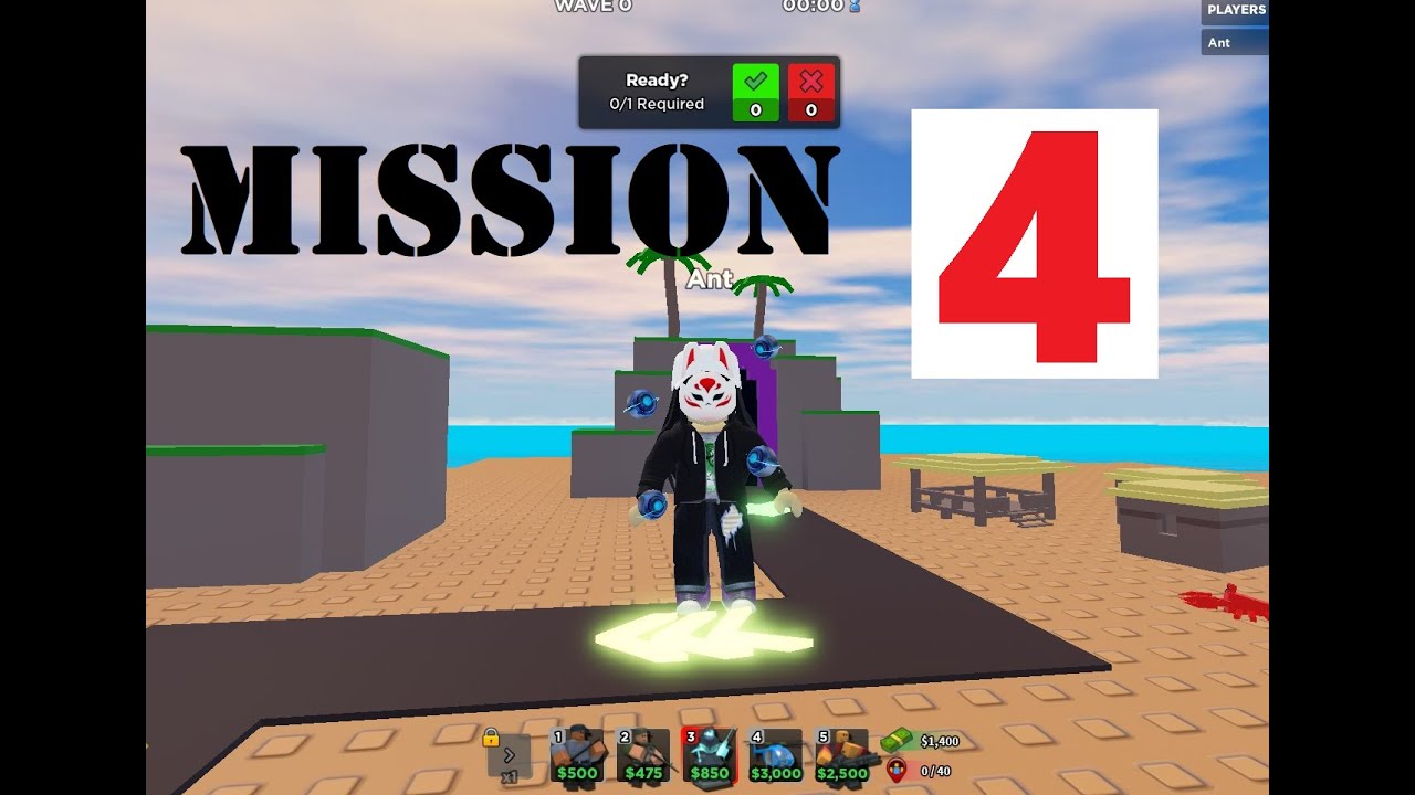 Roblox TDS - The Classic Event Mission 4 - No brainer Strat!!! - YouTube