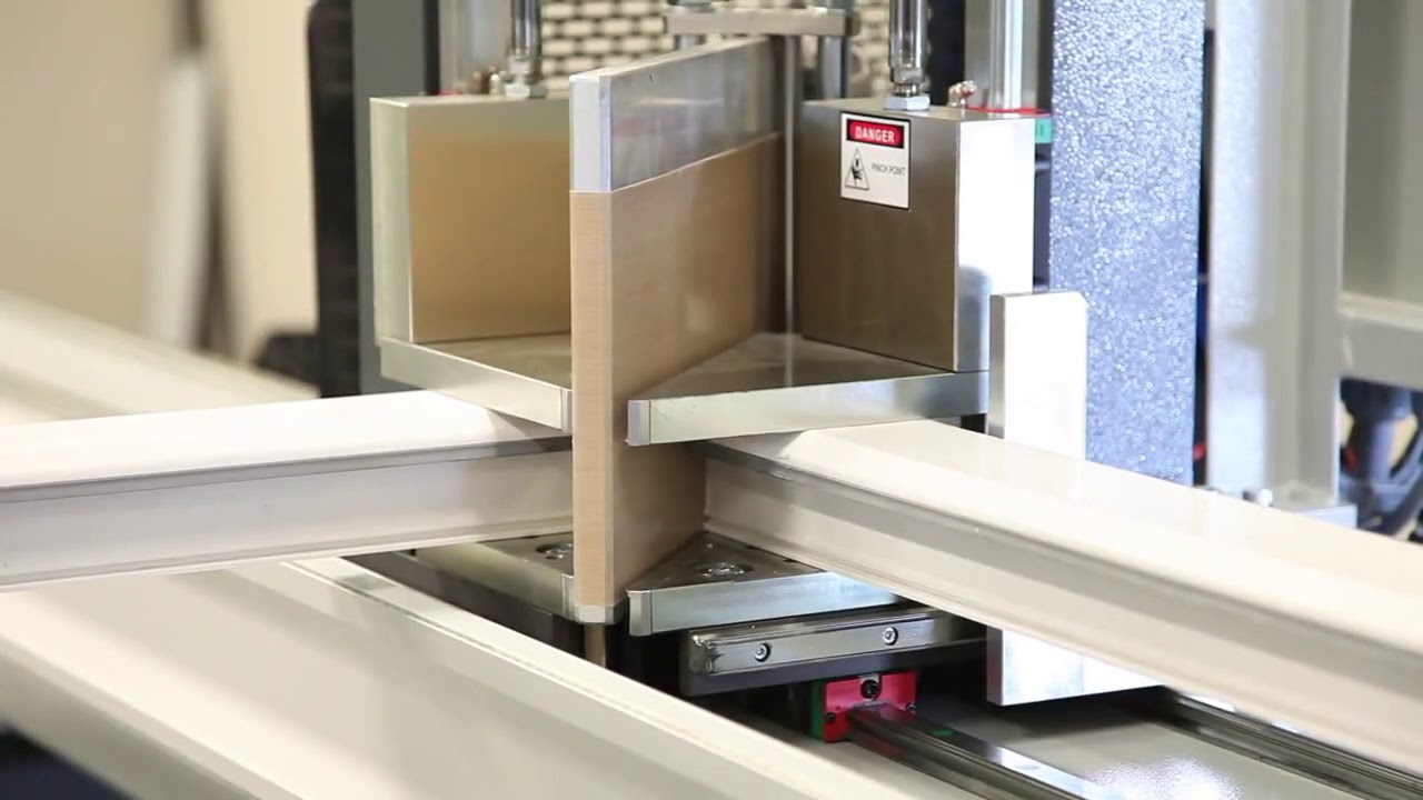 KD 658/20 Haffner Four Head Welding Machine PVC (Murat) - YouTube