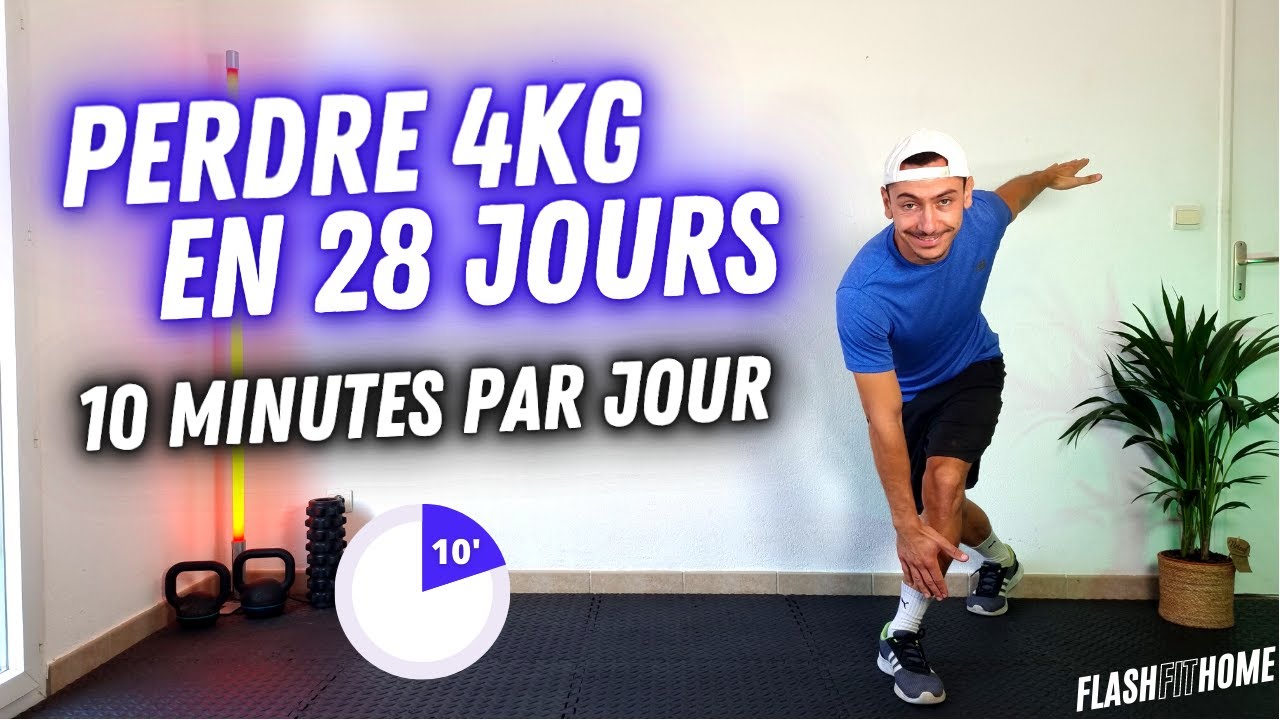 HIIT 10 MIN 🔥 10 MIN DE SPORT PAR JOUR pour PERDRE 2 À 4 KG EN 1 MOIS ...